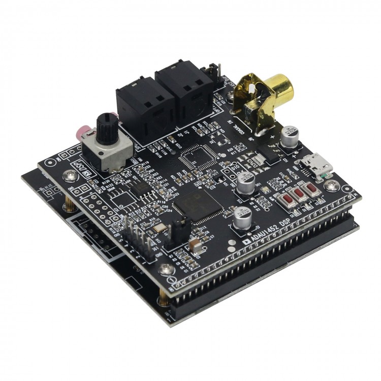 Adau1452 Dsp Development Board And Cs42448 6 In 8 Out Decoder Board Support Spi And I2c