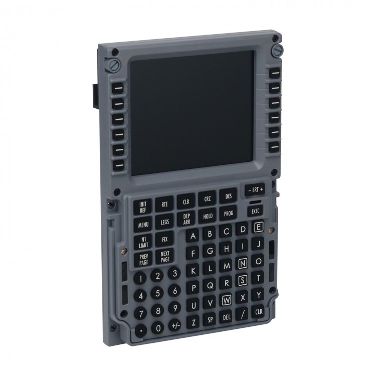 Simplayer CDU Control Display Unit Cockpit Flight Simulator CDU Flight ...