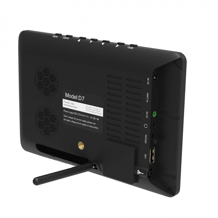 LEADSTAR D7 7-Inch HD FM Portable Digital TV Portable Television ATSC ... LEADSTAR D7 7-Inch HD FM Portable Digital TV Portable Television ATSC ...