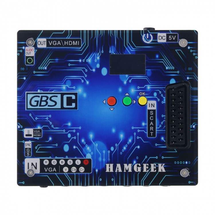 HamGeek GBSC Converter GBS Control Retro Video Game Signal Converter ...