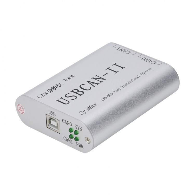 USBCAN-II CAN Analyzer New Energy CAN Box Dual Channel Isolation CAN-BUS Tool Professional ...