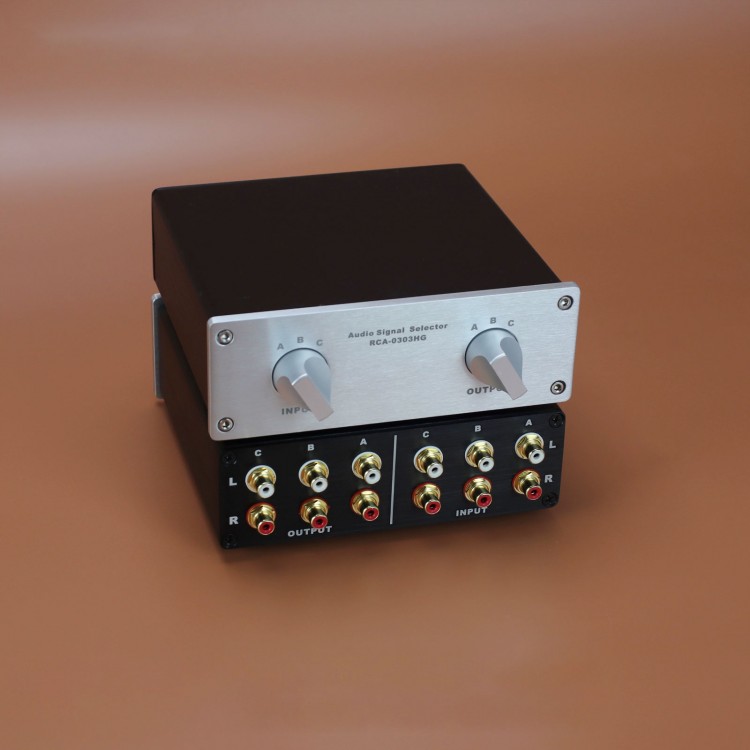 Rca 0303hg High End Audio Switcher Audio Selector Audio Source Selector Supports 3 Input 3