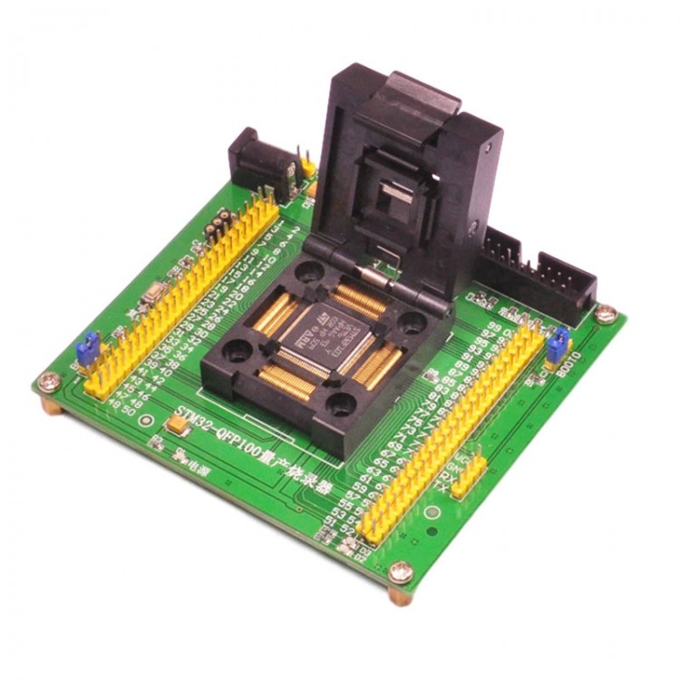 Stm32 Lqfp100 Programmer Module For Embedded Micro Controller Stm32 Programming And Testing 