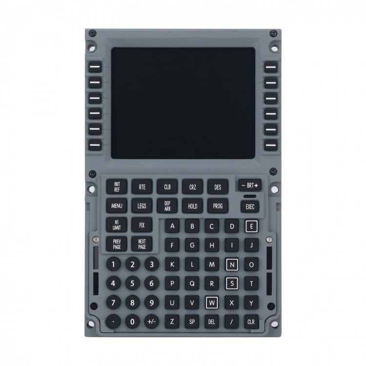 WeFly Boeing B737 CDU Control Display Unit Flight Simulator CDU with 5. ...