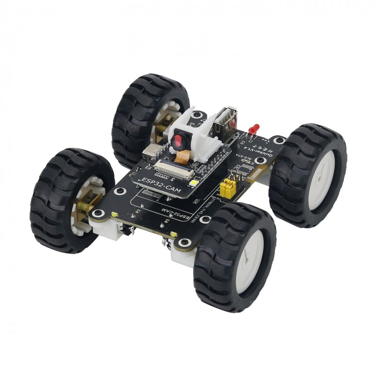 Wifi Robot Car With Camera Open Source Esp32 For Arduino Programming Quicker Webpage Control Diy