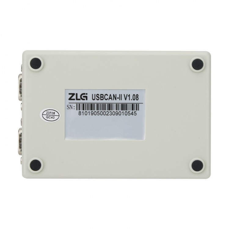 ZLG USBCAN-II USB to CAN Adapter CAN Bus Analyzer Debugger with 2CH CAN Interface for Linux ...