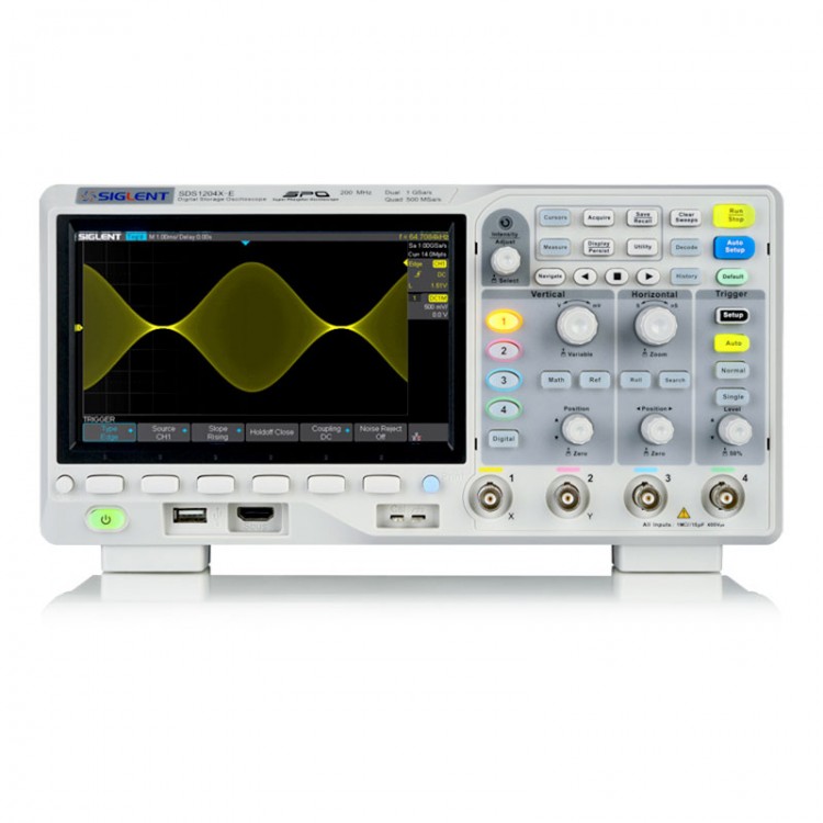 SDS1104X-E 100MHz 4 Channel Oscilloscope SDS1000X-E Series 1GSa/s ... SDS1104X-E 100MHz 4 Channel Oscilloscope SDS1000X-E Series 1GSa/s ...