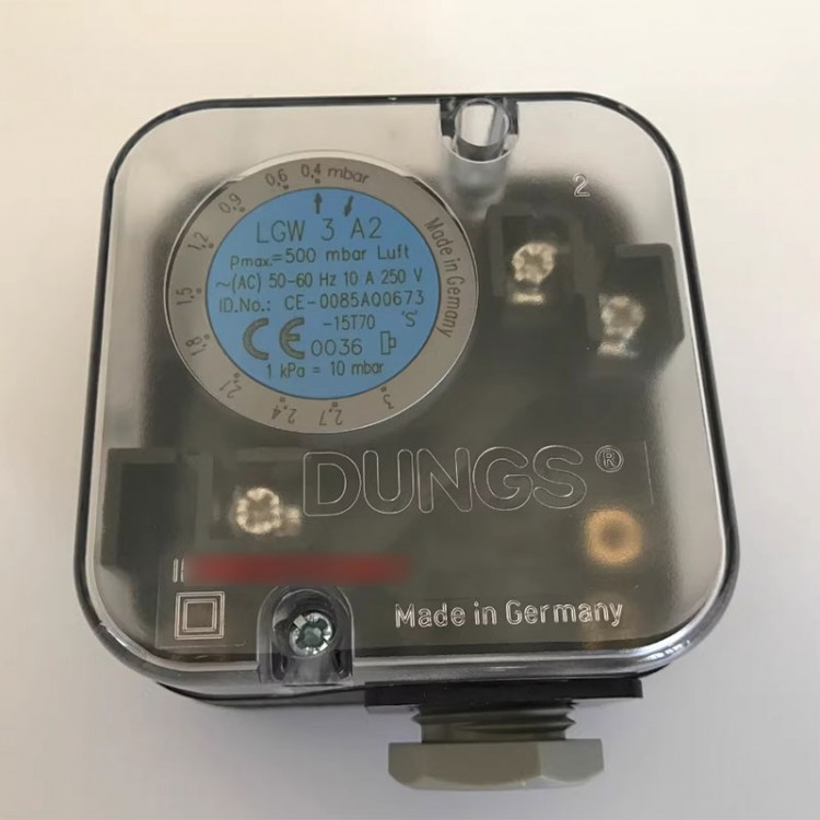 Original LGW3A2 0.4-3mbar Pressure Switch LGW 3 A2 Quality Differential Pressure Switch for ...