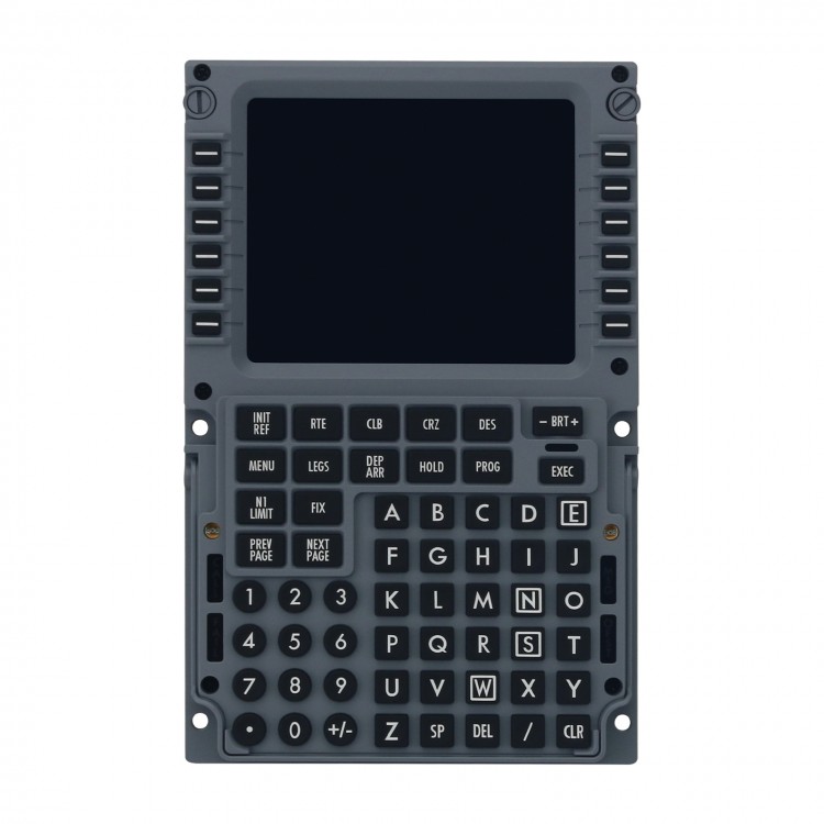WINGFLEX Boeing B737 CDU Control Display Unit Flight Simulation Panel ...