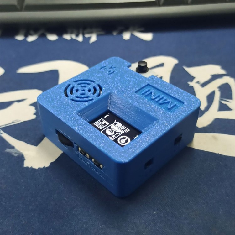 Mini Cw Key Version Morse Code Trainer Ham Radio Learning 3d Printed Shell With 0 96 Inch Oled