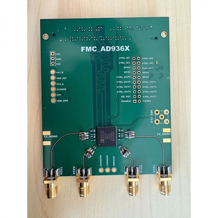 SDR AD9363 Development Board High Speed Analog FMC Module Compatible with Official FMCOMMS2 ...