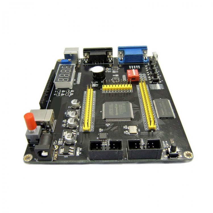 USB Blaster Programmer with FPGA Development Board (EP4CE6 E22C8N) and Cables for Programming ...